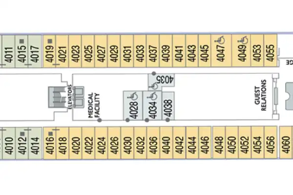 AZAMARA ONWARD DECK PLANS | Suites, Staterooms & Dining