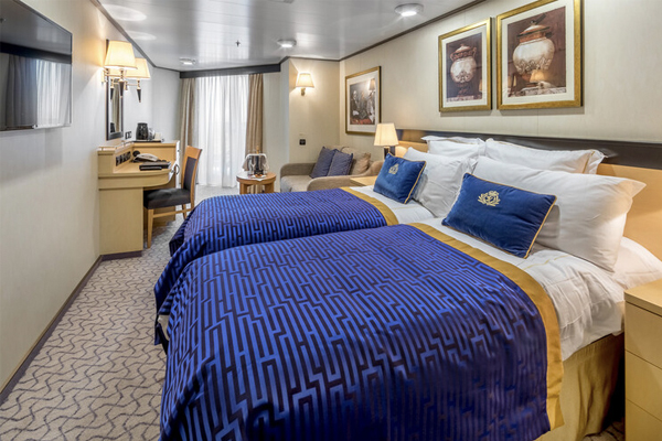 QUEEN ELIZABETH CABINS | Cunard Cruise Ship Staterooms