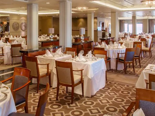 QUEEN ELIZABETH DINING | Dining Option on Cunard Ship