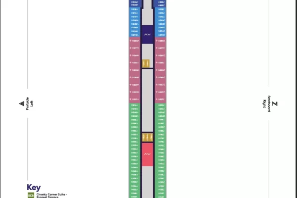 SCARLET LADY DECK PLANS | Virgin Voyages Ship Deck Plans