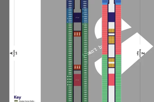 SCARLET LADY DECK PLANS | Virgin Voyages Ship Deck Plans